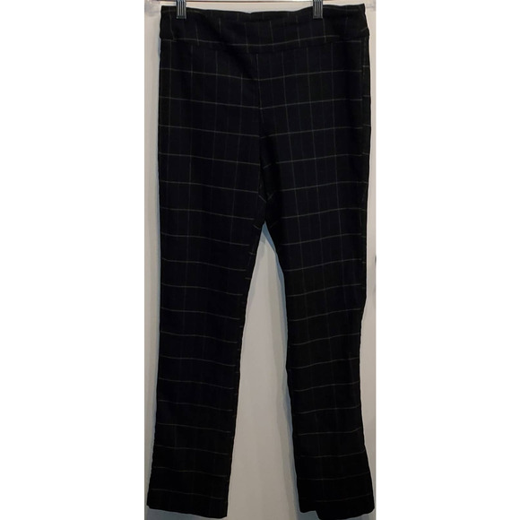 Tribal | Pants & Jumpsuits | Tribal Womens Plaid Tapered Leg Pants Size ...